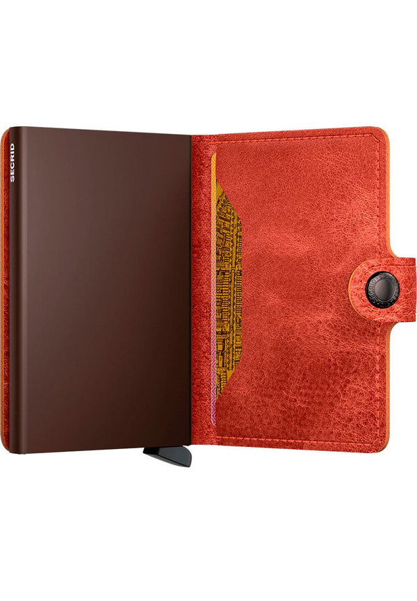 Secrid Miniwallet Vintage Orange - MORE by Morello Indonesia