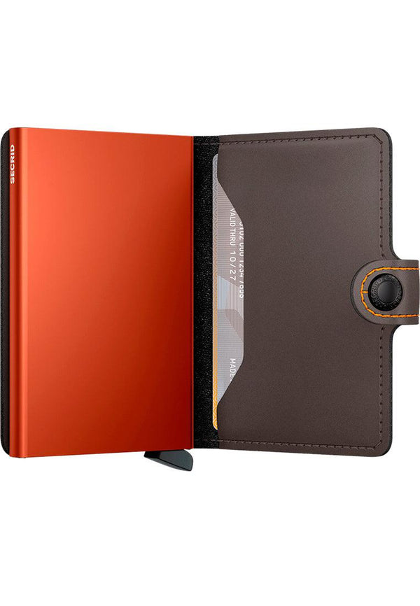 Secrid Miniwallet Matte Truffle Orange - MORE by Morello Indonesia