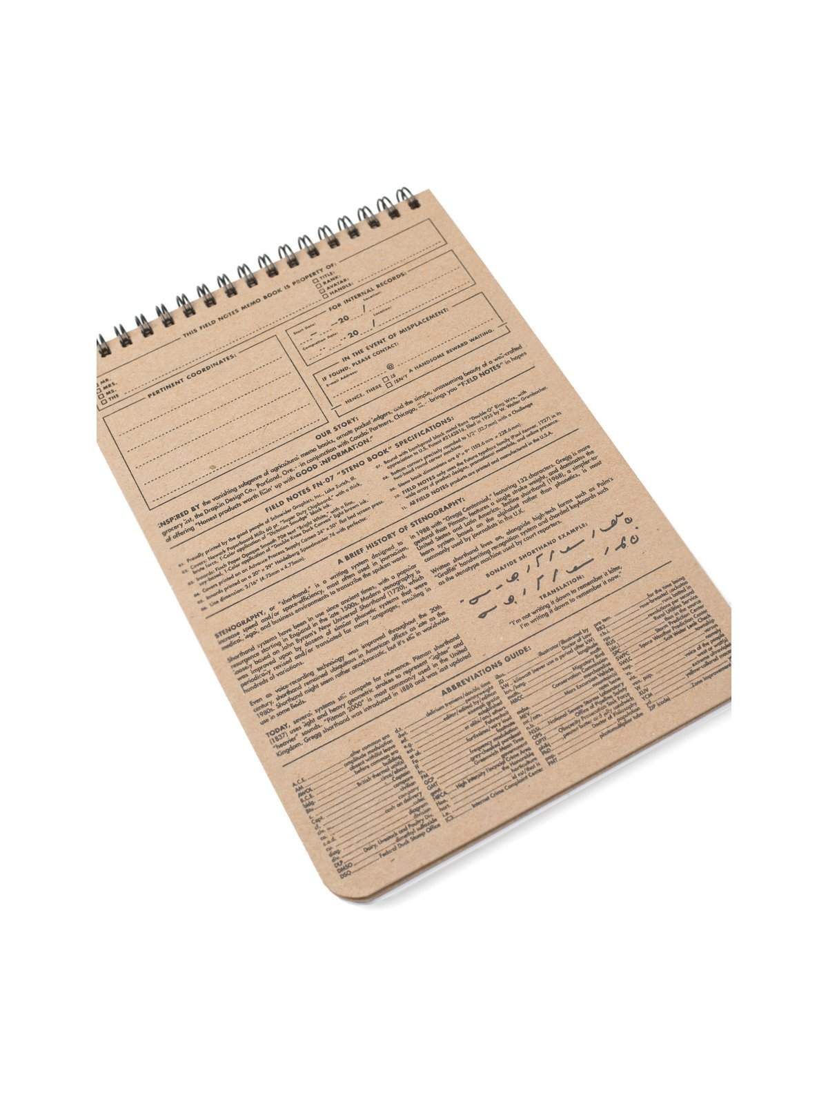 Field Notes Steno Pad - MORE by Morello Indonesia