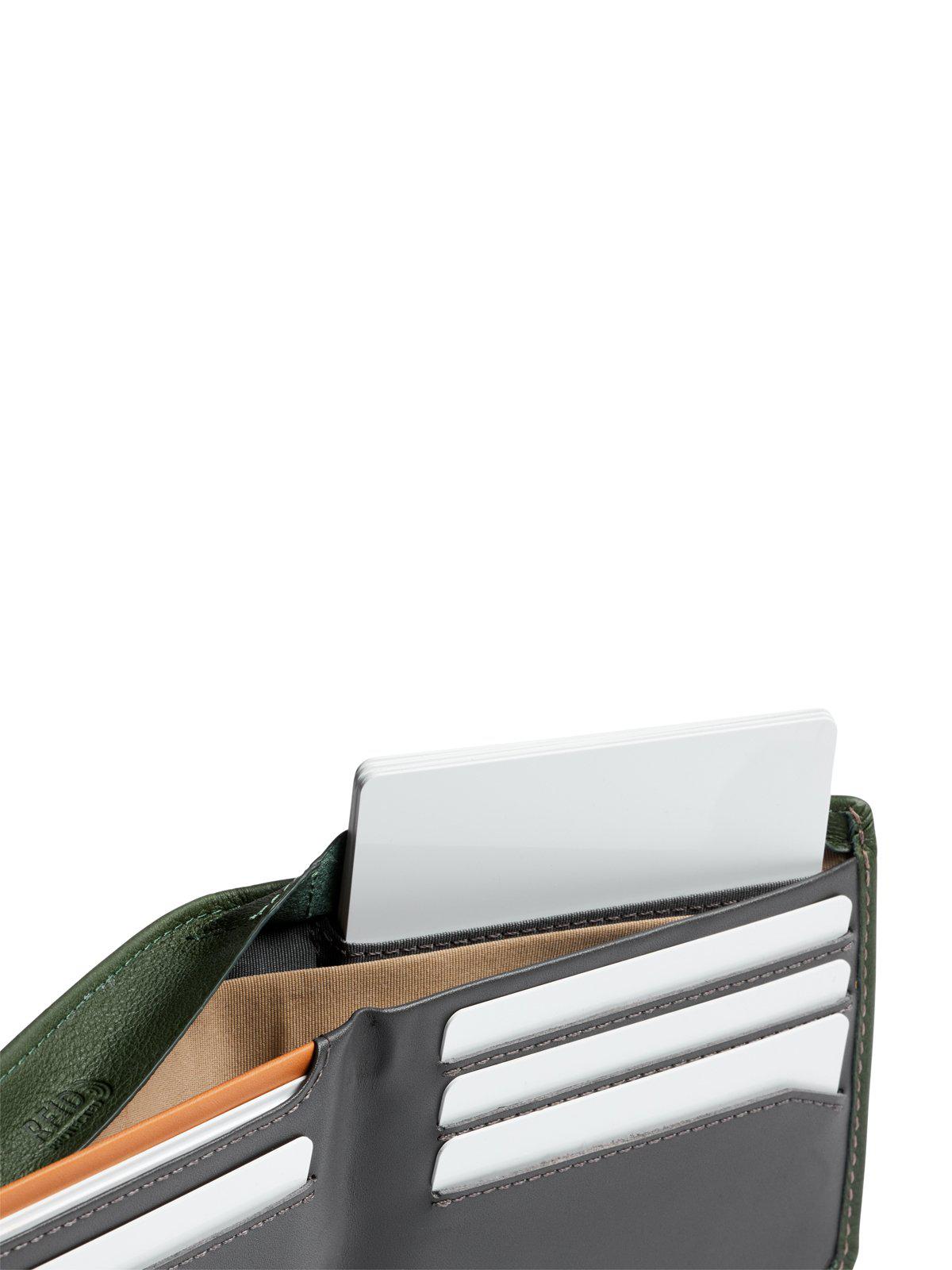 Bellroy Hide and Seek Wallet Ranger Green RFID - MORE by Morello Indonesia