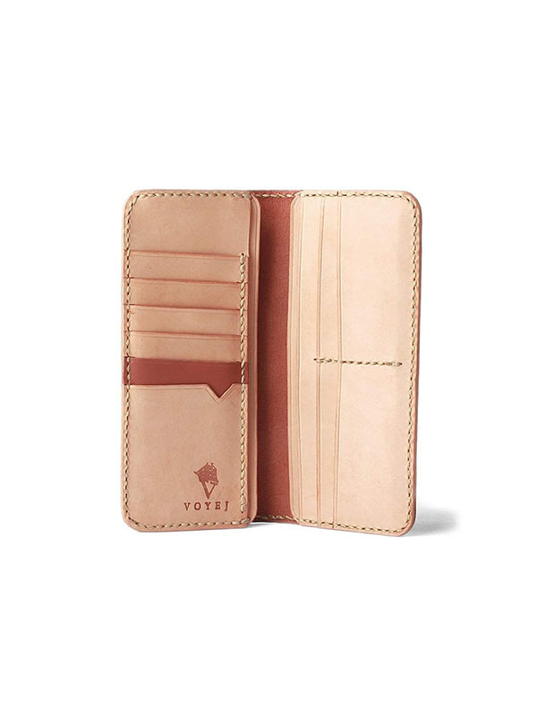 Voyej Challenger Light Brown Long Wallet - MORE by Morello Indonesia