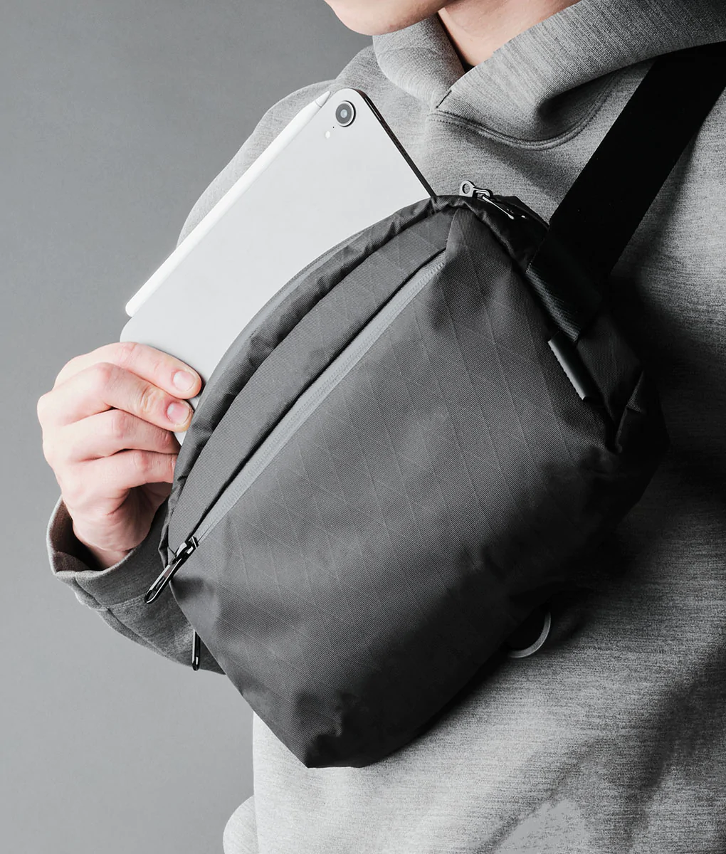 Alpaka Go Sling Mini Limited Edition Black VX42 - MORE by Morello Indonesia